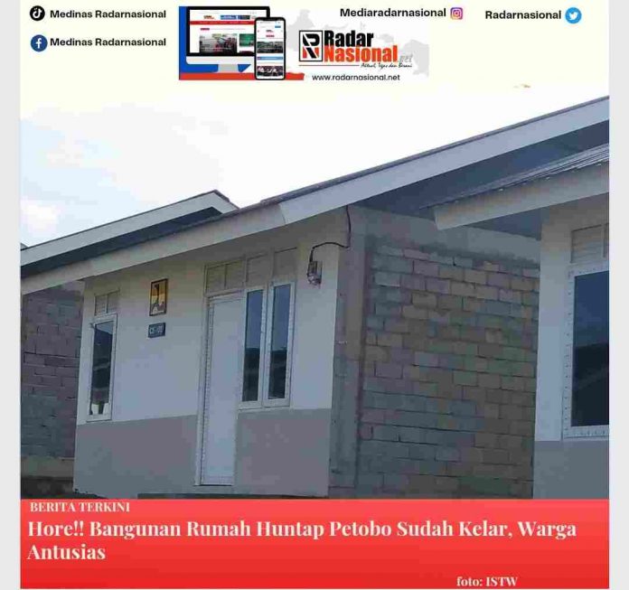 Hore!! Bangunan Rumah Huntap Petobo Sudah Kelar, Warga Antusias - RADAR ...